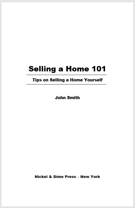 Book Title Page & Half Title Page: What Are They? | Title Page Examples